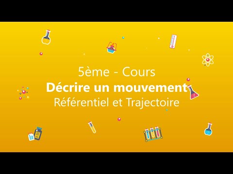 5ème - Décrire un mouvement - COURS | SFPDA